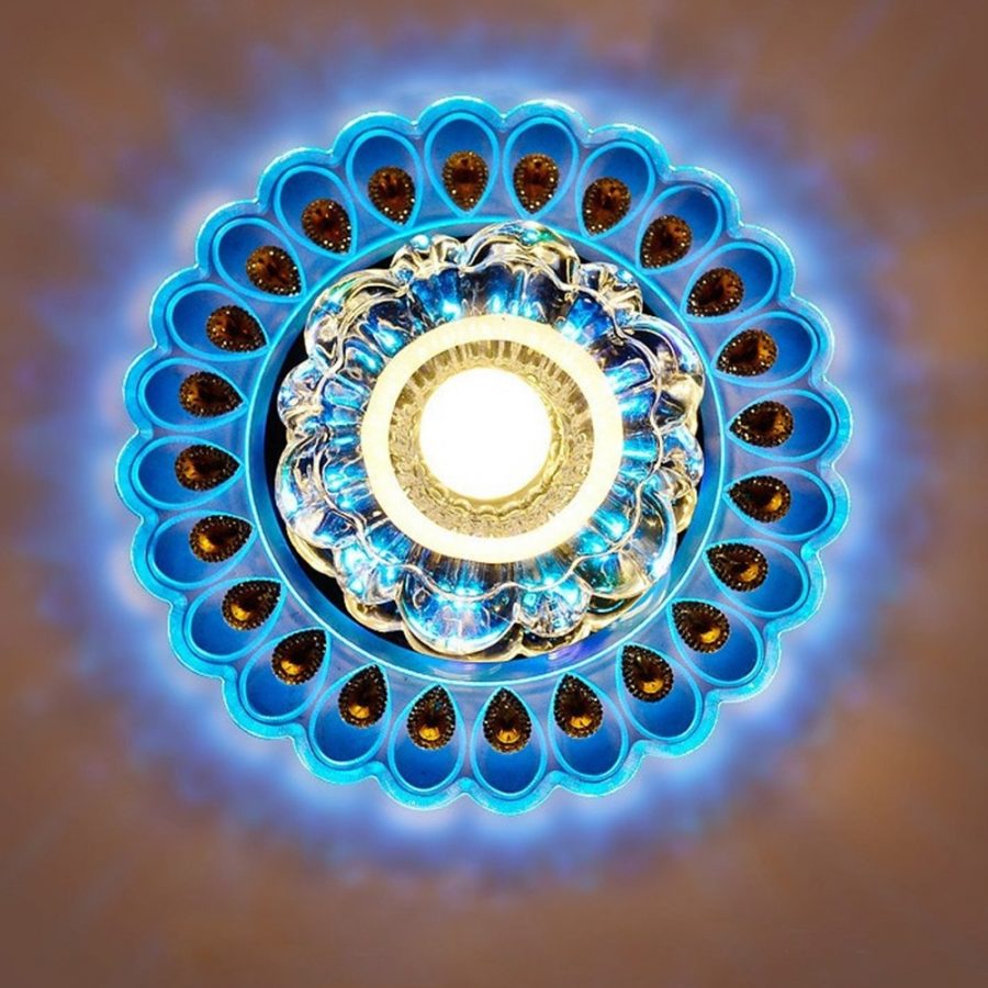 LED Peacock-inspired Ceiling Light - Light Trybe Nigeria