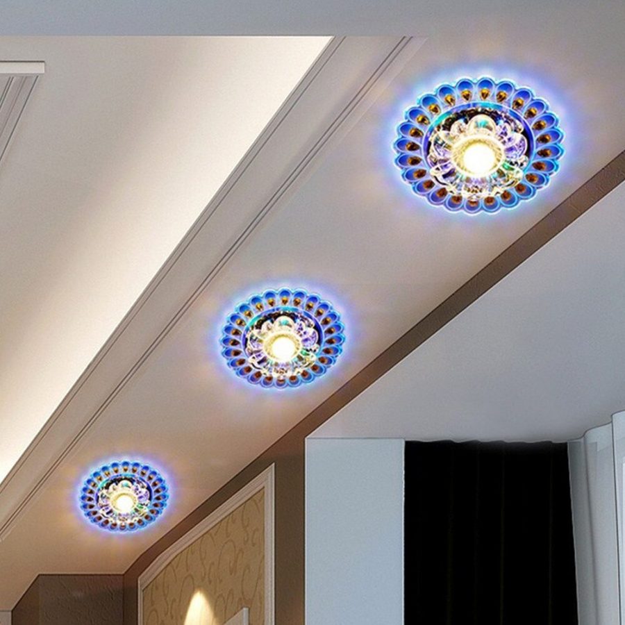 LED Peacock-inspired Ceiling Light - Light Trybe Nigeria