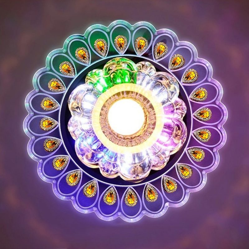 LED Peacock-inspired Ceiling Light - Light Trybe Nigeria