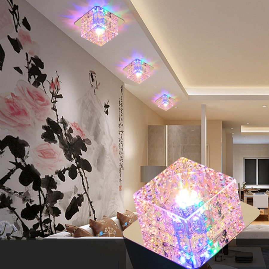 Crystal LED Ceiling Light - Light Trybe Nigeria