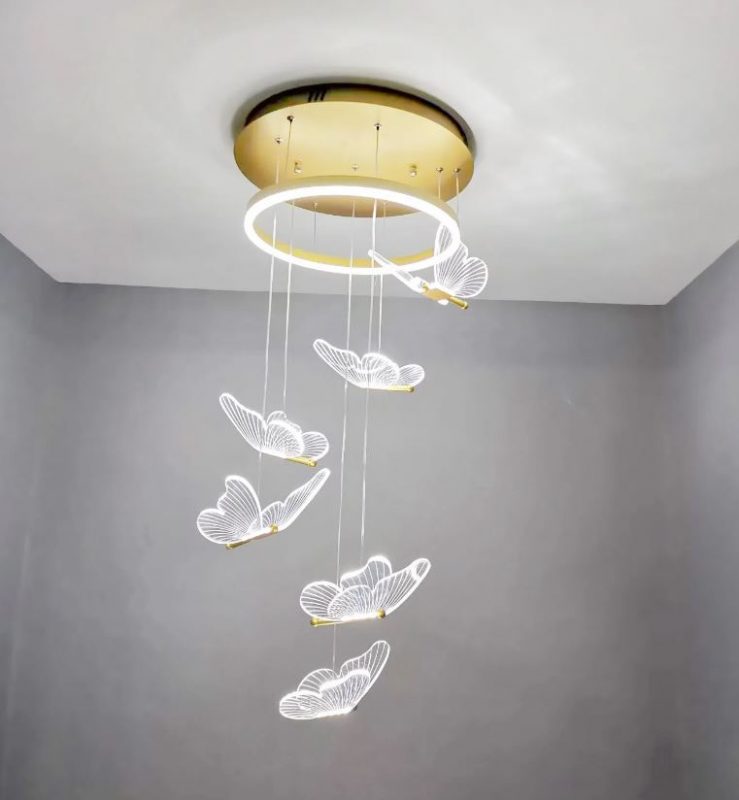 Luxury Butterfly Pendant Chandelier - Light Trybe Nigeria