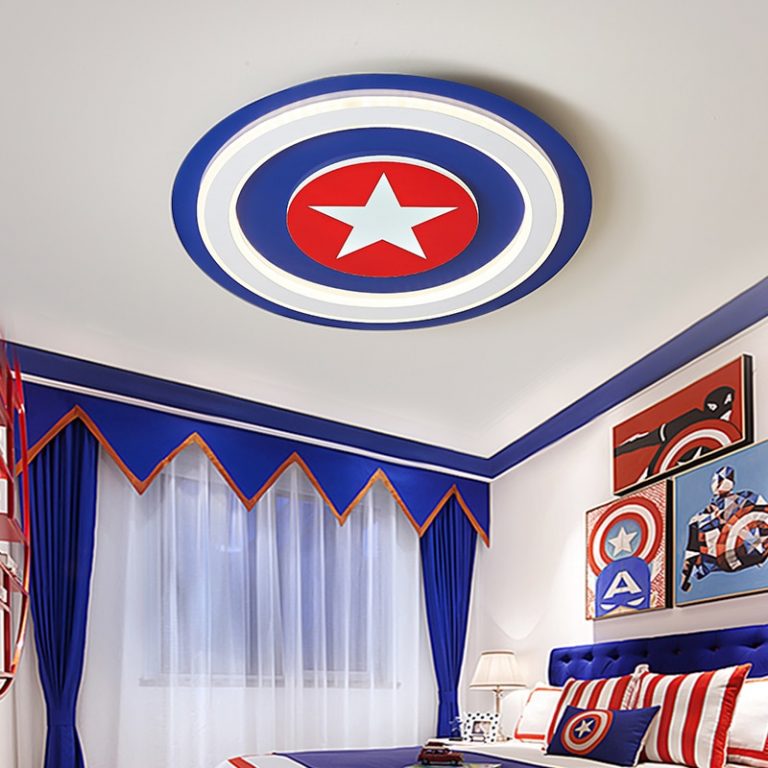 Captain America Shield Ceiling Light - Light Trybe Nigeria