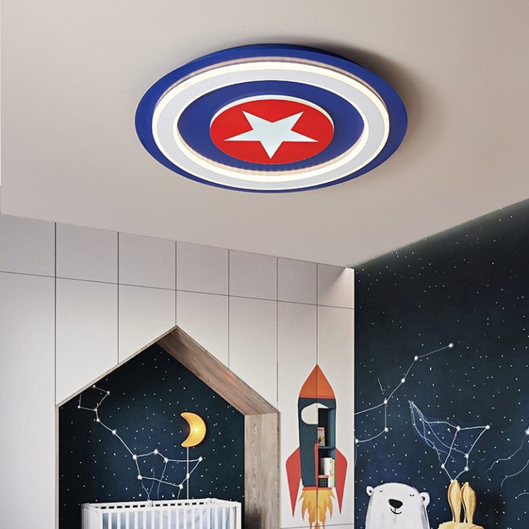 Captain America Shield Ceiling Light - Light Trybe Nigeria