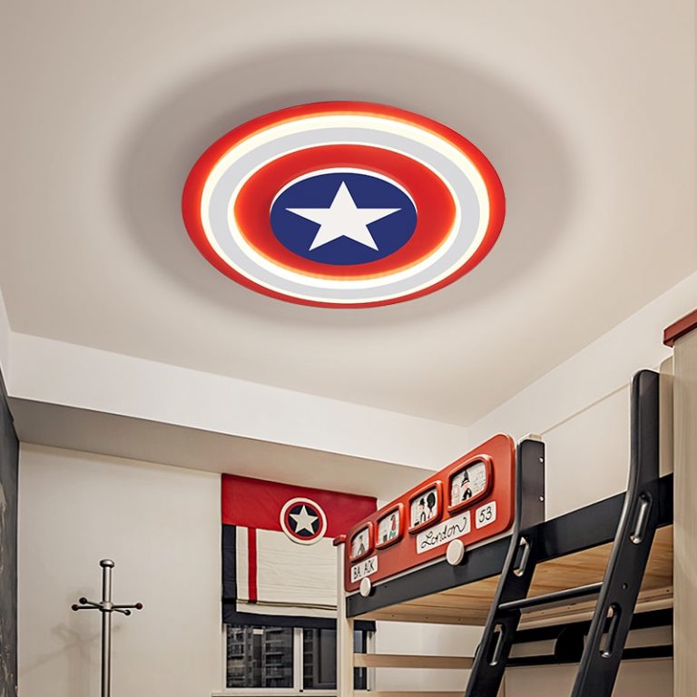 Captain America Shield Ceiling Light - Light Trybe Nigeria