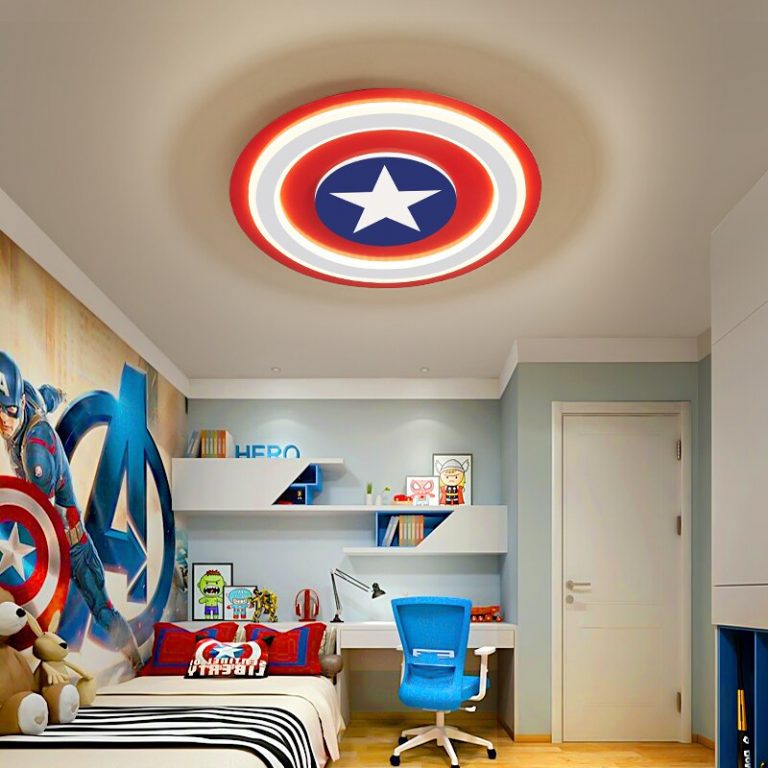 Captain America Shield Ceiling Light - Light Trybe Nigeria