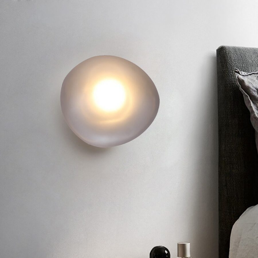 Glass Pebble Wall Light - Light Trybe Nigeria