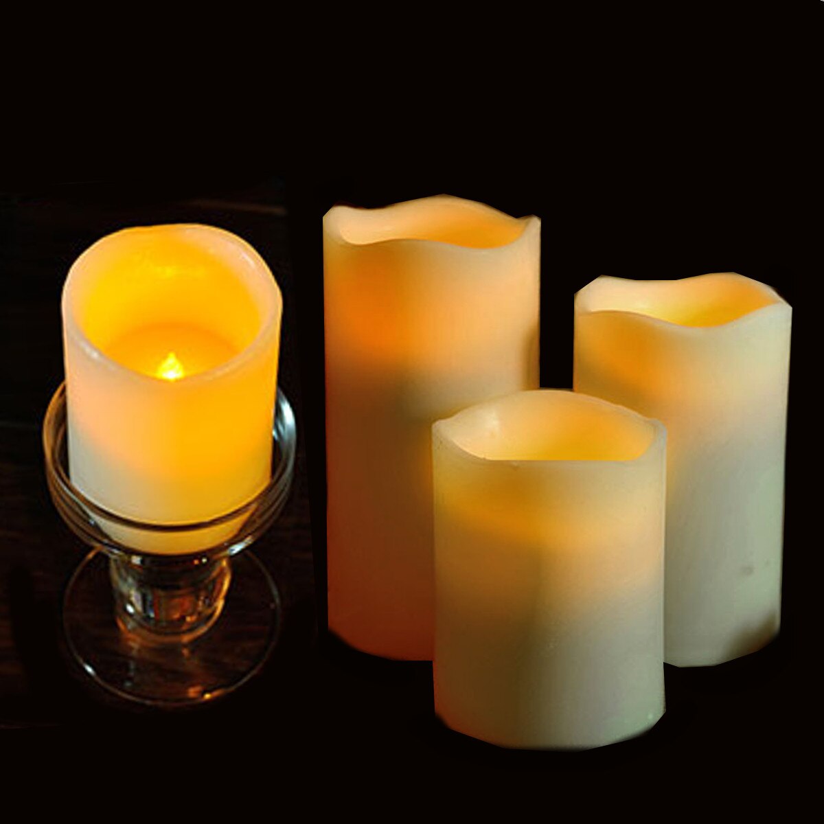 Flickering Flameless LED Candles - Light Trybe Nigeria