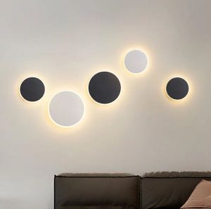 Round Touch Sensor LED Wall Spotlight - Light Trybe Nigeria