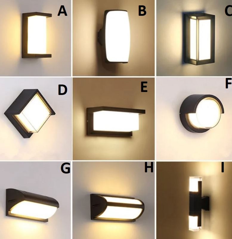 LED Outdoor Waterproof IP65 Wall Light - Light Trybe Nigeria